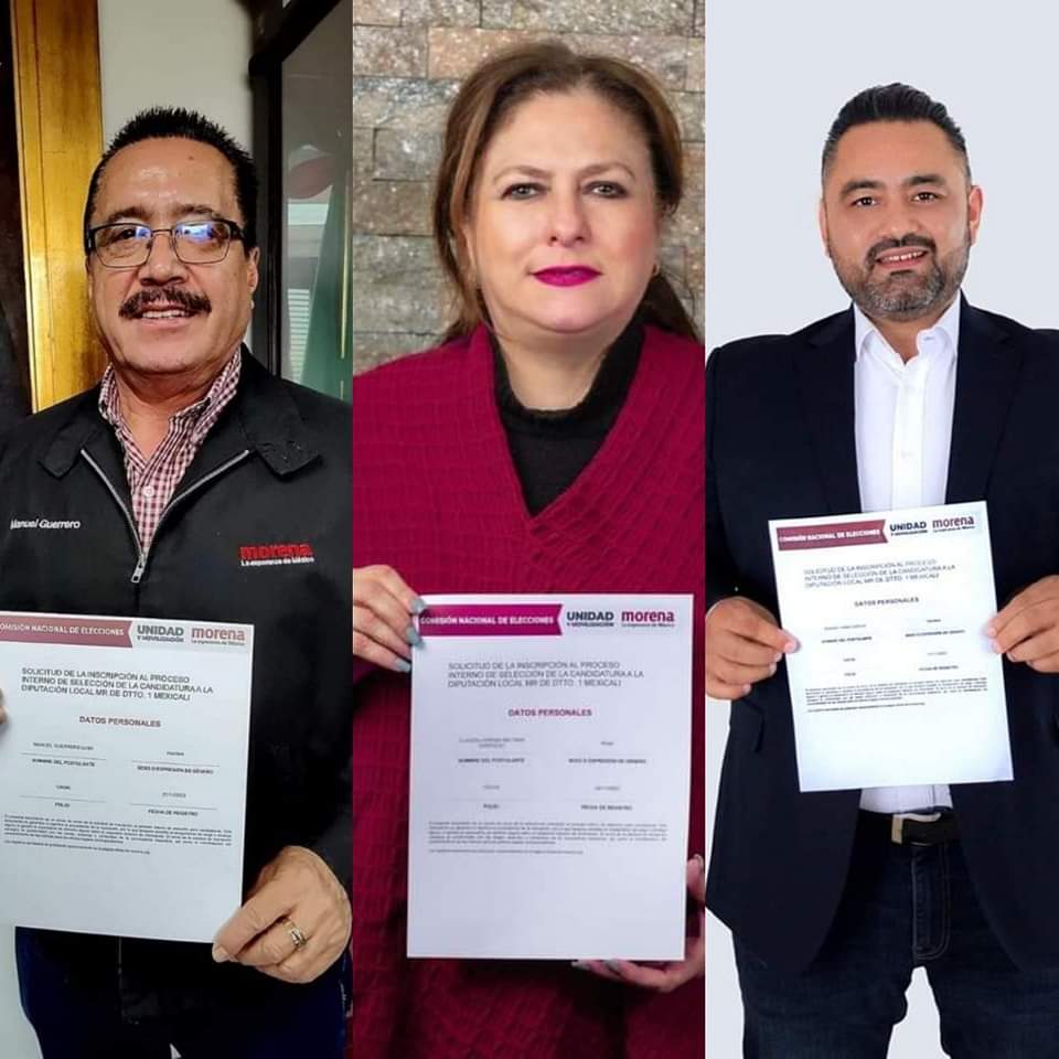 NORMA BUSTAMANTE HACIENDO LA LUCHA; NETZA JÁUREGUI CONFIADO